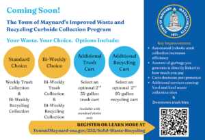 Trash & Recycling Rollout Details - The Maynard Voice
